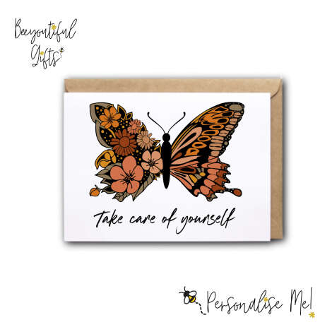 Mental Wellbeing Card - Take Care of Yourself | Beeyoutiful Gifts