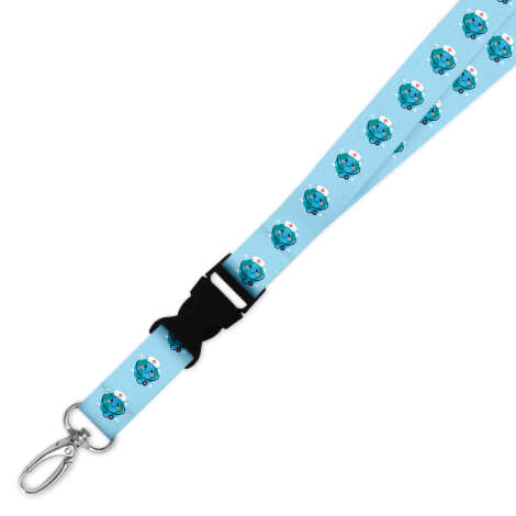 Double Breakaway Lanyard - Nurse Globe | Beeyoutiful Gifts Ltd