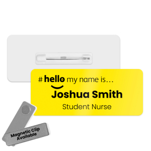 #Hello my name is Badge Personalised Name Badge | Beeyoutiful Gifts